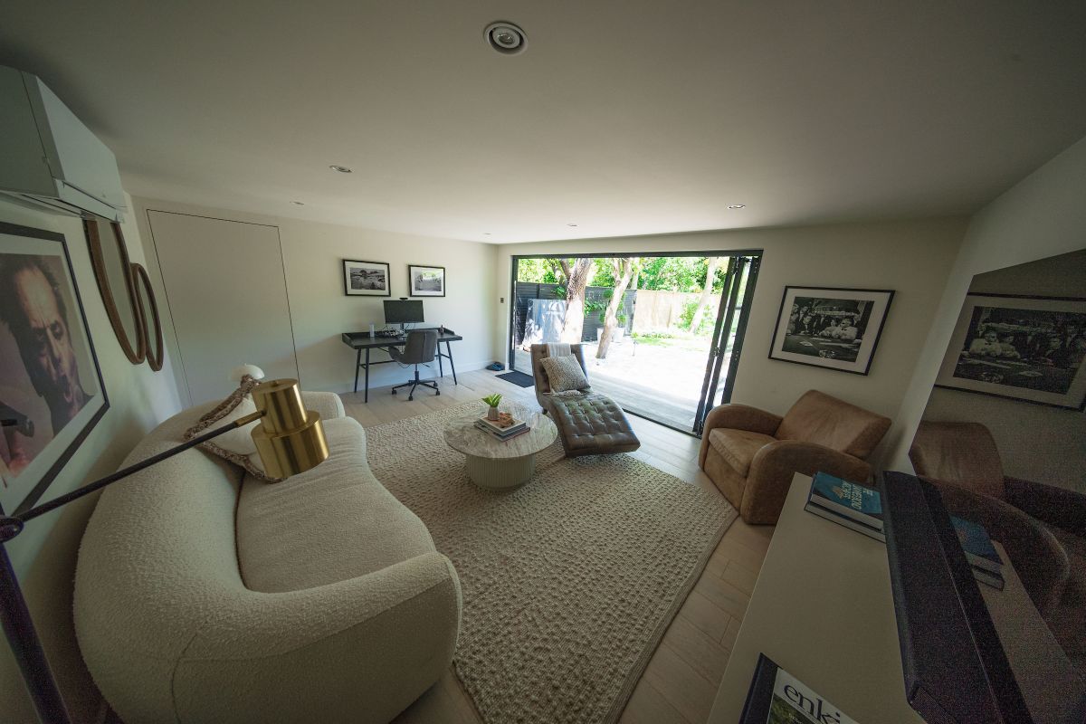 Charlotte & David - Hampton - Into The Garden Room