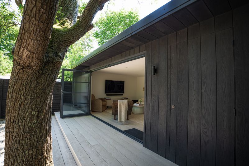 Charlotte & David - Hampton - Into The Garden Room