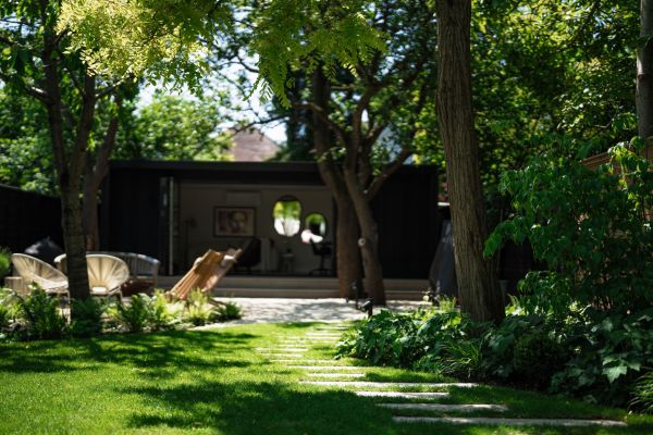 Charlotte & David - Hampton - Into The Garden Room